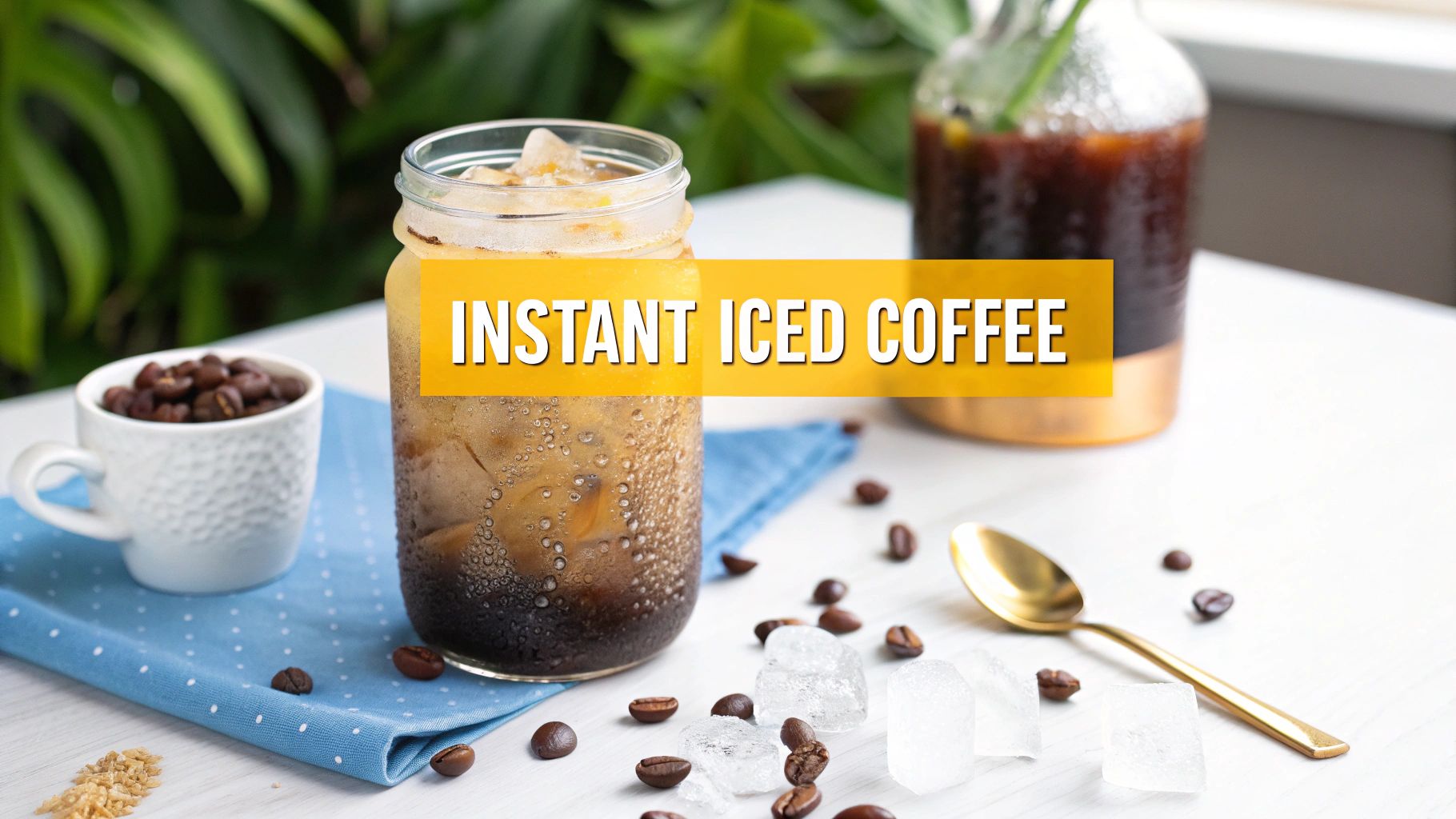 Making Iced Coffee With Instant Coffee – Cartograph Coffee