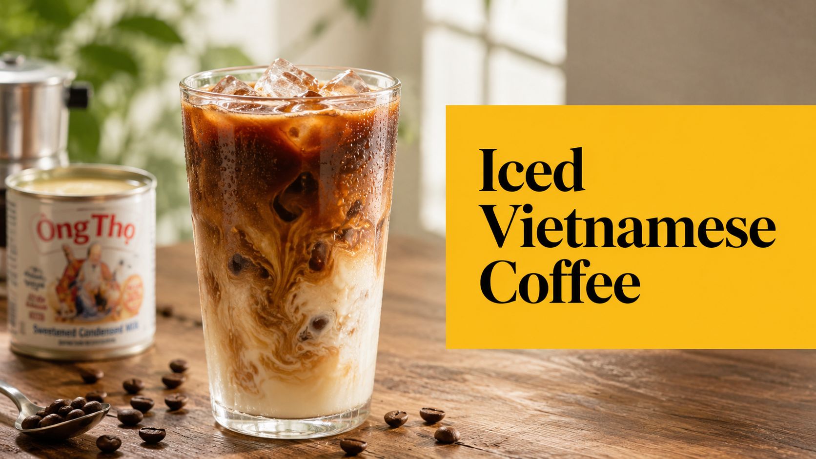 Iced Vietnamese Coffee: Authentic Recipe & Easy Methods – Cartograph Coffee